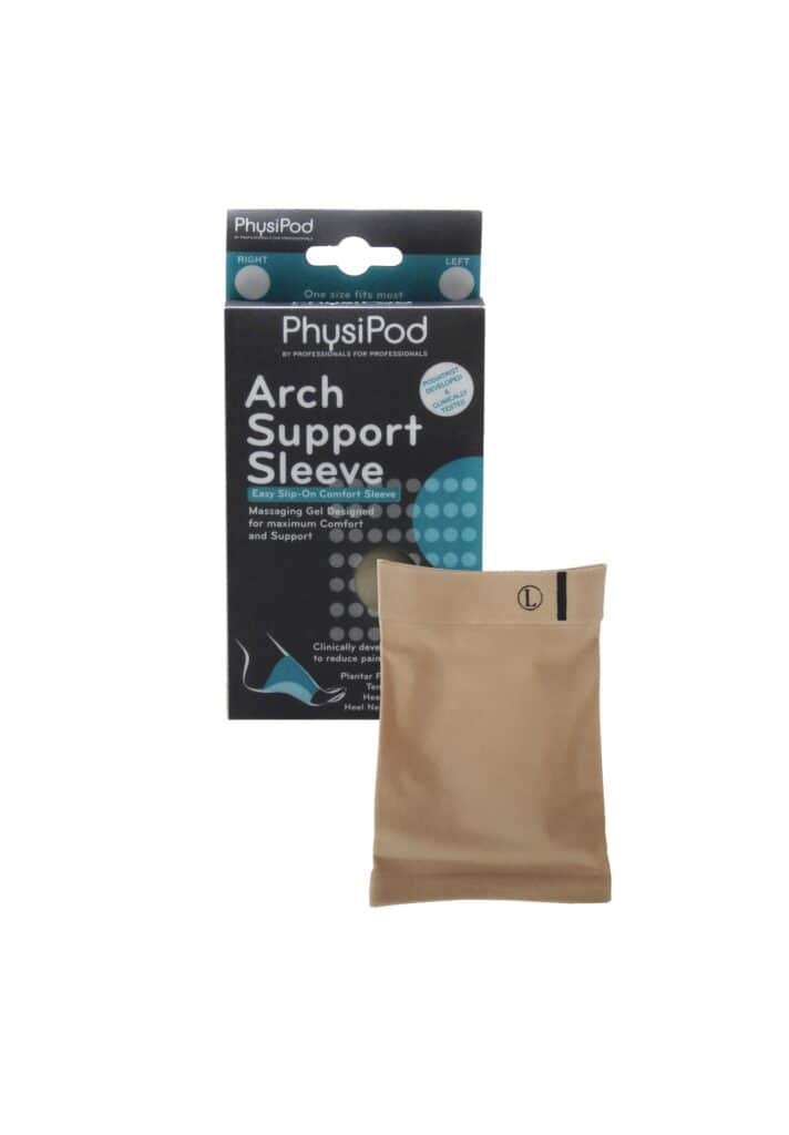 PhysiPod Arch Support Sleeve - Ultimate Relief for Plantar Fasciitis ...